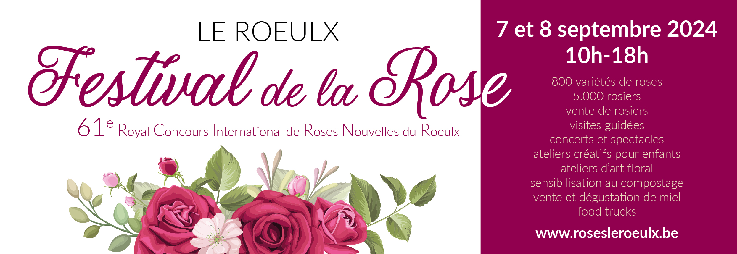 Programme - Jardins des Roses